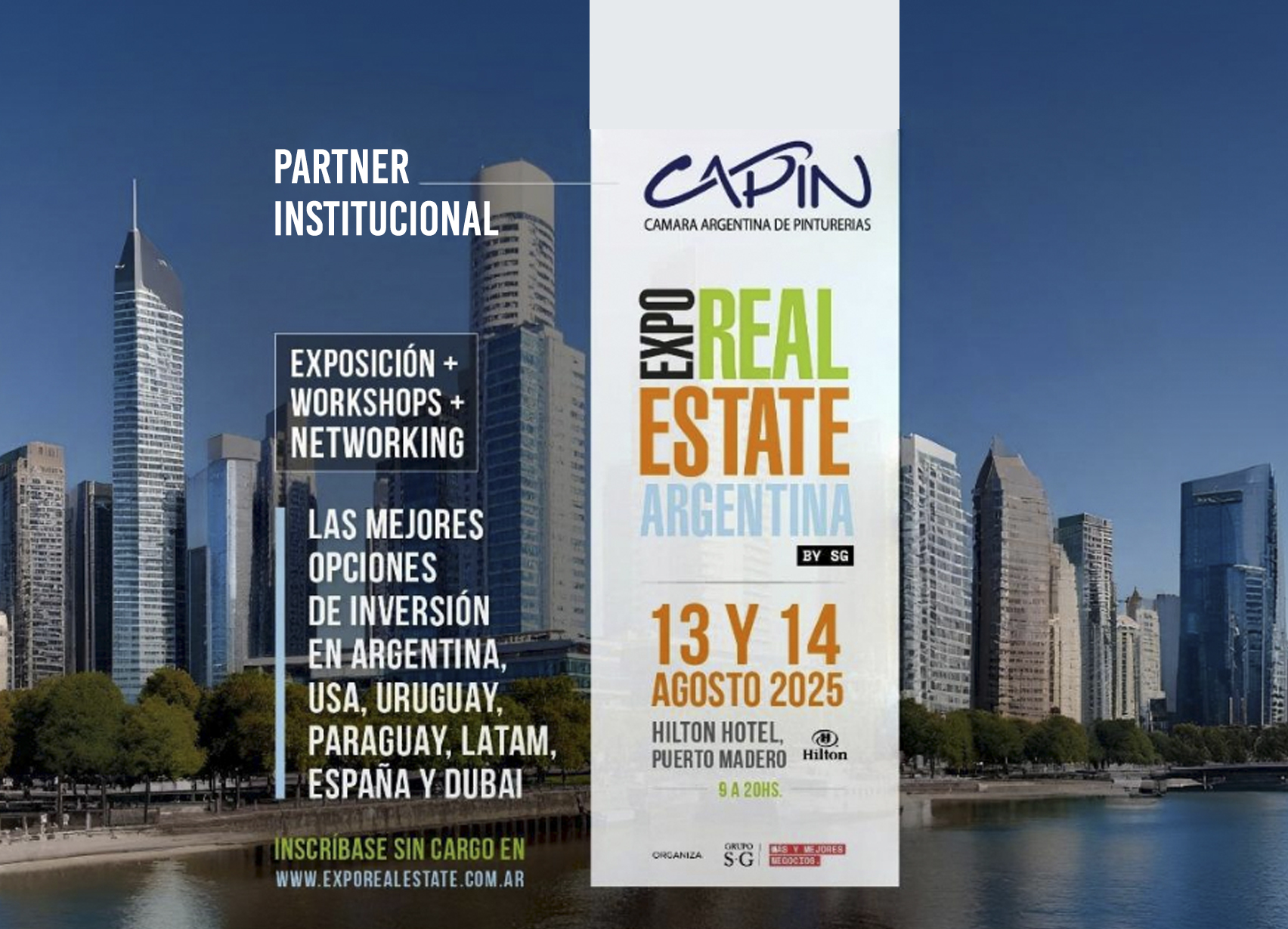 CAPIN auspicia Expo Real Estate | Pinturas y negocios
